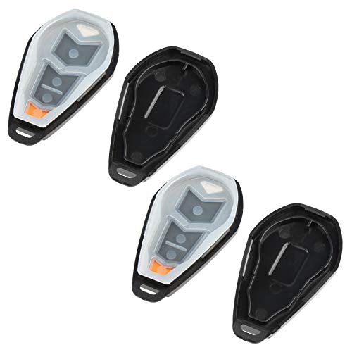 2 Case Shell Key Fob fits Viper Hornet DEI Python Clifford Aftermarket Alarm Keyless Entry Remote (EZSDEI7141)