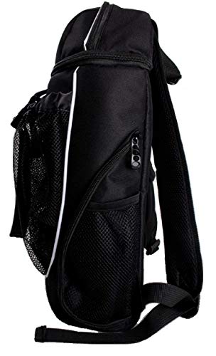 Hard Work Sports Basketball Backpack with Ball Compartment Spacious Shoe Storage for Basketball, Large Sports Bag