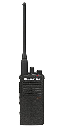 6 Pack of Motorola RDU4100 Radios with 6 Push to Talk (PTT) earpieces and a 6-Bank Radio Charger