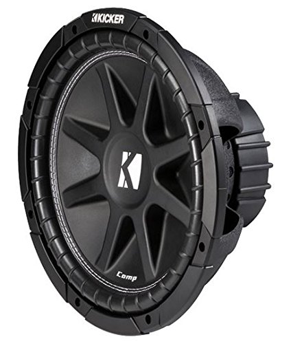 Compatible with 2009-2020 Ford F-150 Super Crew Truck Kicker Bundle Comp C12 Dual 12" Rhino Coated Sub Box Enclosure & Harmony HA-A800.1 Amp