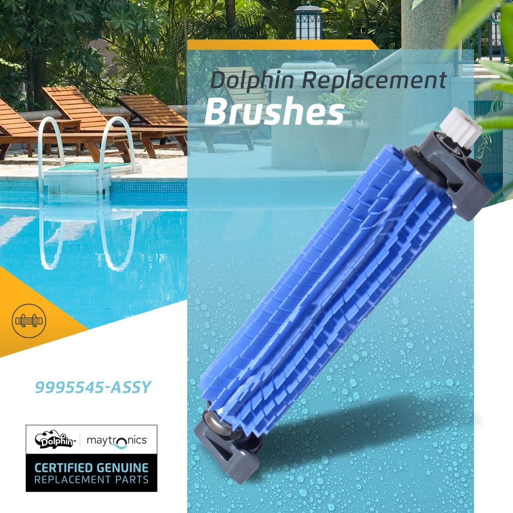 Dolphin Genuine Replacement Part β Active Blue Brush Kit β 9995545-ASSY