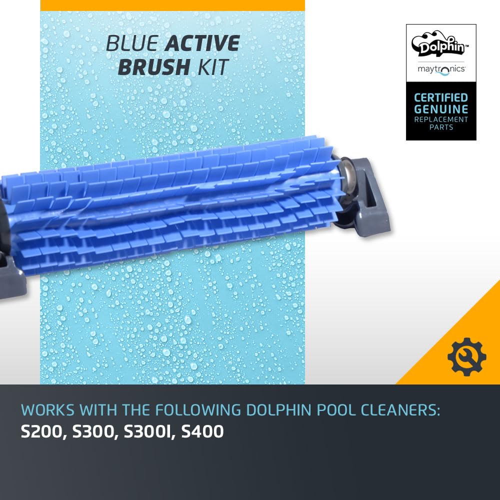 Dolphin Genuine Replacement Part β Active Blue Brush Kit β 9995545-ASSY