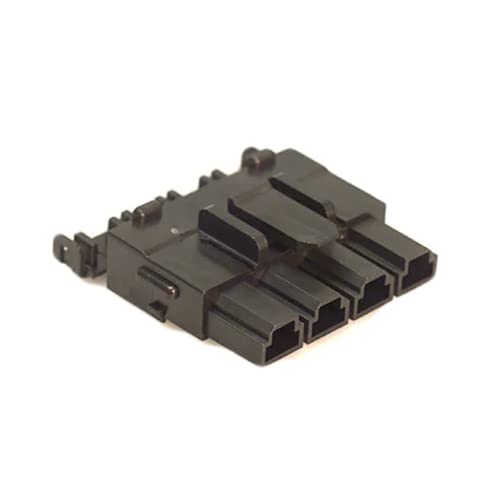 Pack of 10 428-16-0412 Connectors Rectangular 4Positions Black 0.394 Female Socket