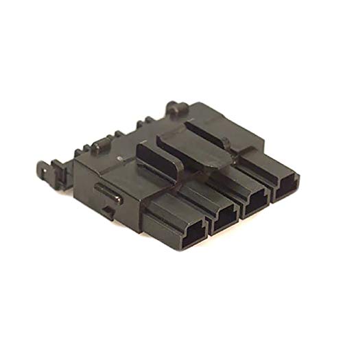 Pack of 10 428-16-0412 Connectors Rectangular 4Positions Black 0.394 Female Socket