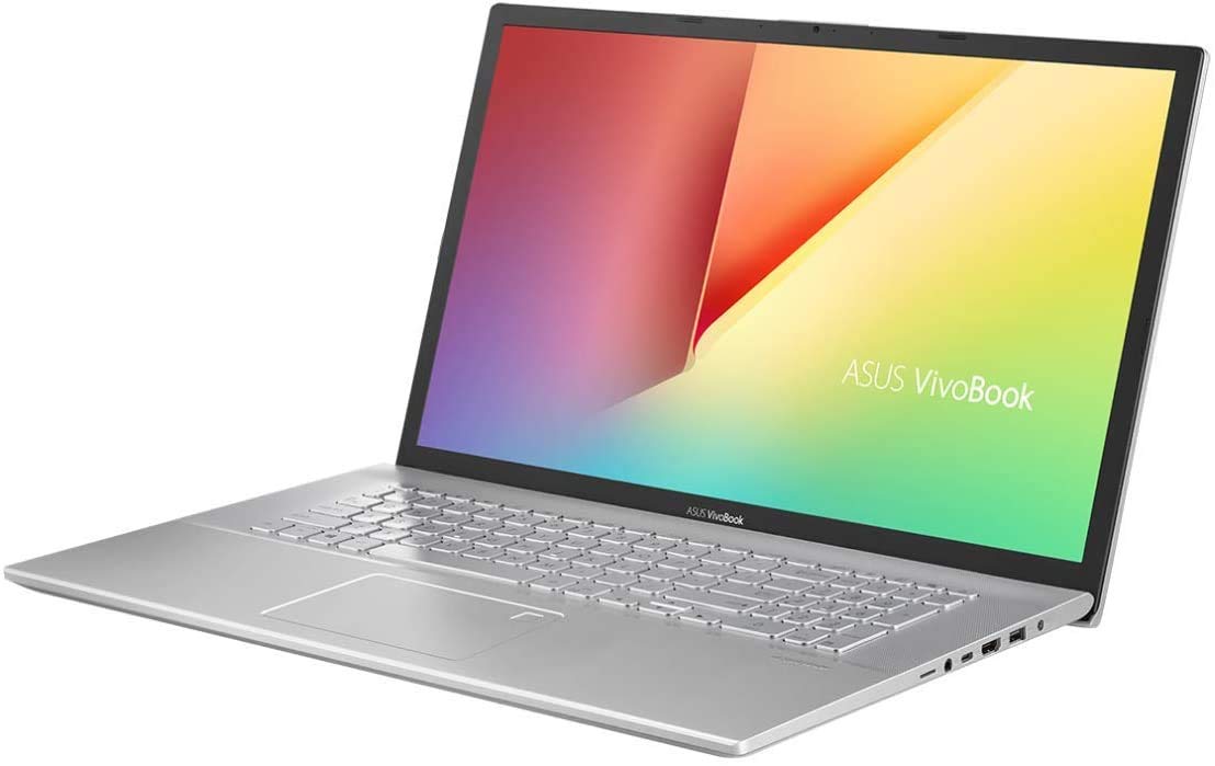 VivoBook 17.3" FHD Display, Ryzen 3250U Processor, 8GB DDR4 RAM, 256GB PCIe SSD, Windows 10 Home, Transparent Silver, M712DA-WH34
