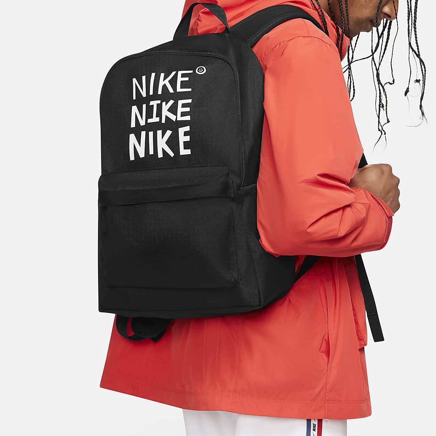 Nike backpack, black / white
