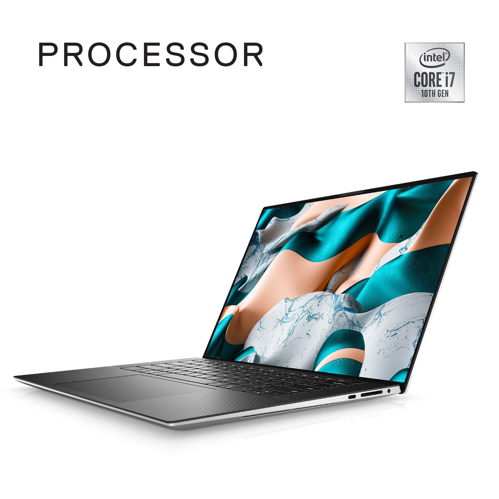 Dell XPS 15 - 15 Inch FHD+, Intel Core i7 10th Gen, 16GB Memory, 512GB Solid State Drive, Nvidia GeForce GTX 1650 Ti 4GB GDDR6, Windows 10 Home - Silver