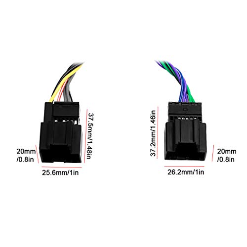 Car Audio & Video Wiring Harnesses Radio Wire Connector Fit for 2006-2007 Saturn Ion Vue