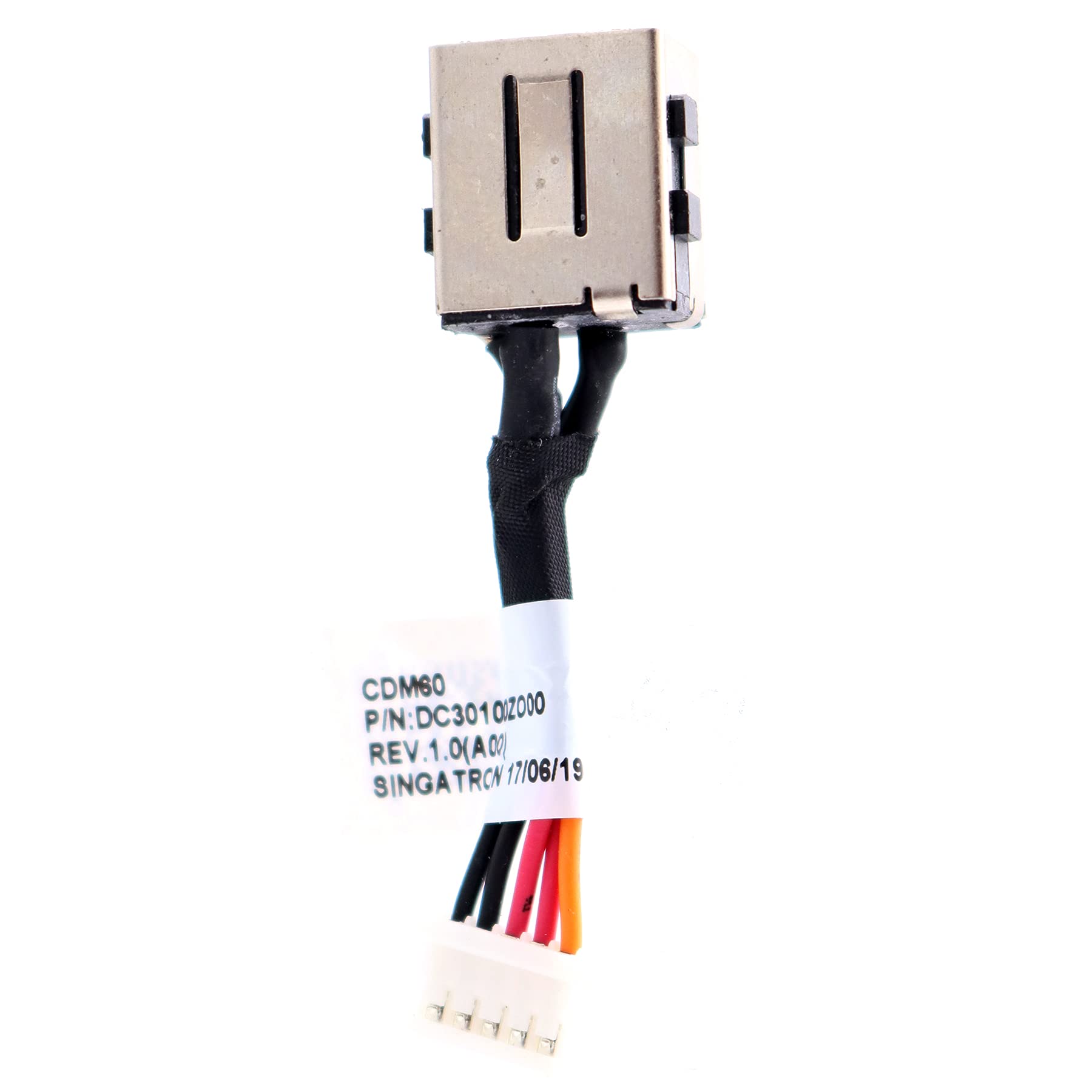 Deal4GO 06TN0P 6TN0P DC-in Power Jack Cable Charging Port Replacement for Dell Latitude E5280 E5290 E5288 5280 5290 5288 DC30100ZO00