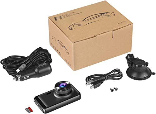Dash Camera for Car, Dash Cams FHD 1080P Dash Cam Front with 32G SD Card, Super Night Vision Dashcam, Dashcams for Cars w/WDR Loop Recording G-Sensor Parking Monitor Motion Detection Dashboard Camera