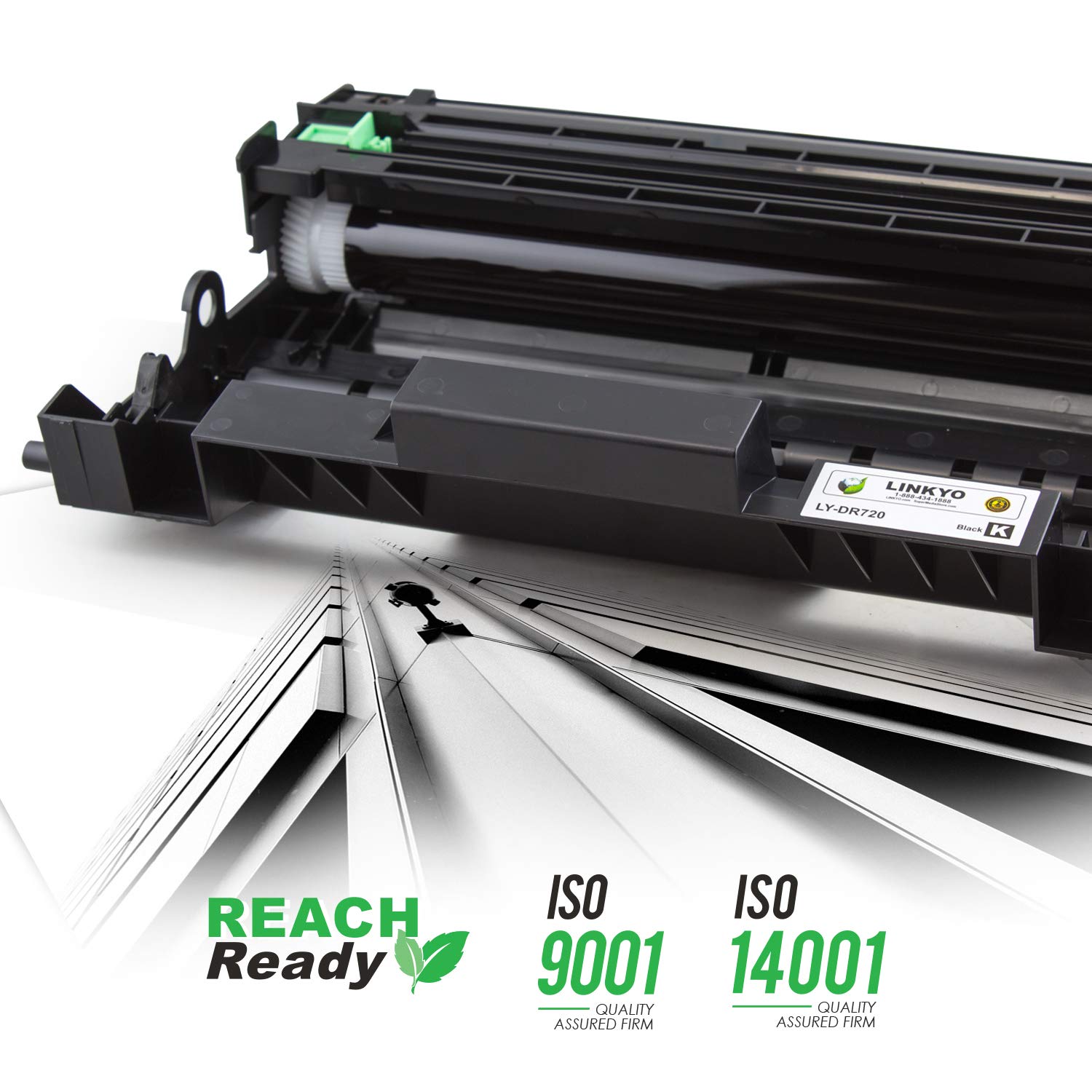 LINKYO Compatible Printer Drum Unit Replacement for Brother DR720 DR-720