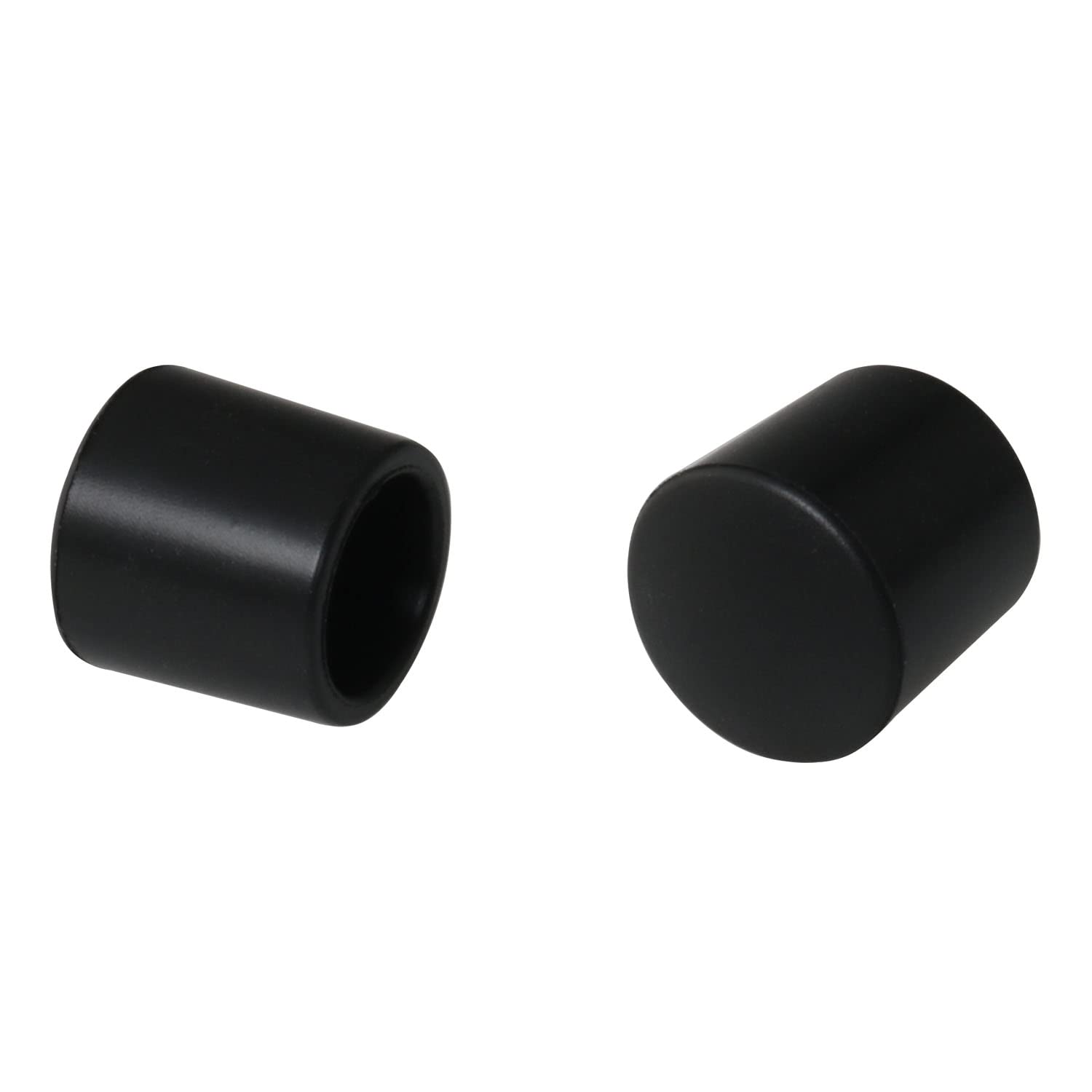 Door Stop Bumper Tips DGBRSM 8pcs Black 0.39 Inch Door Rubber Stop Bumper Replacement Stopper Tips Caps Protect Doors & Wall Household Door Stopper Tips Caps