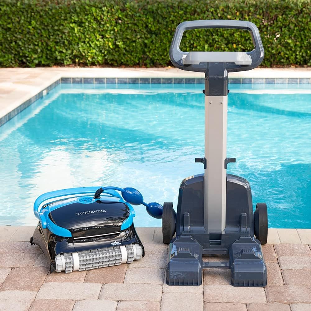 Dolphin Nautilus CC Plus Wi-Fi Automatic Robotic Pool Vacuum Cleaner, Always Cleaning, Never Charging, Ideal for In-Ground Pools up to 50 FT in Length