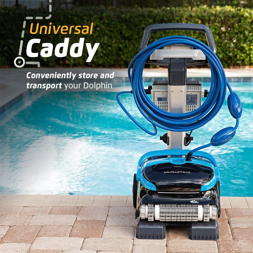 Dolphin Nautilus CC Plus Wi-Fi Automatic Robotic Pool Vacuum Cleaner, Always Cleaning, Never Charging, Ideal for In-Ground Pools up to 50 FT in Length