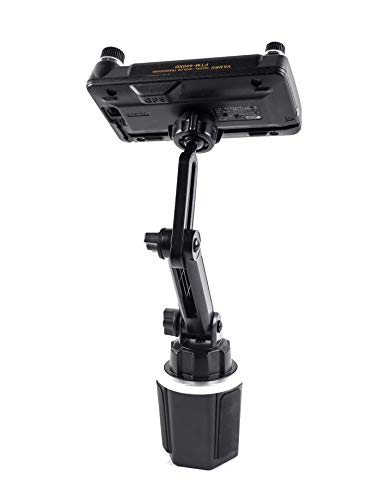 Yaesu FTM-300 FTM-400 FT-891 Cup Holder Mount with Height Adjustment