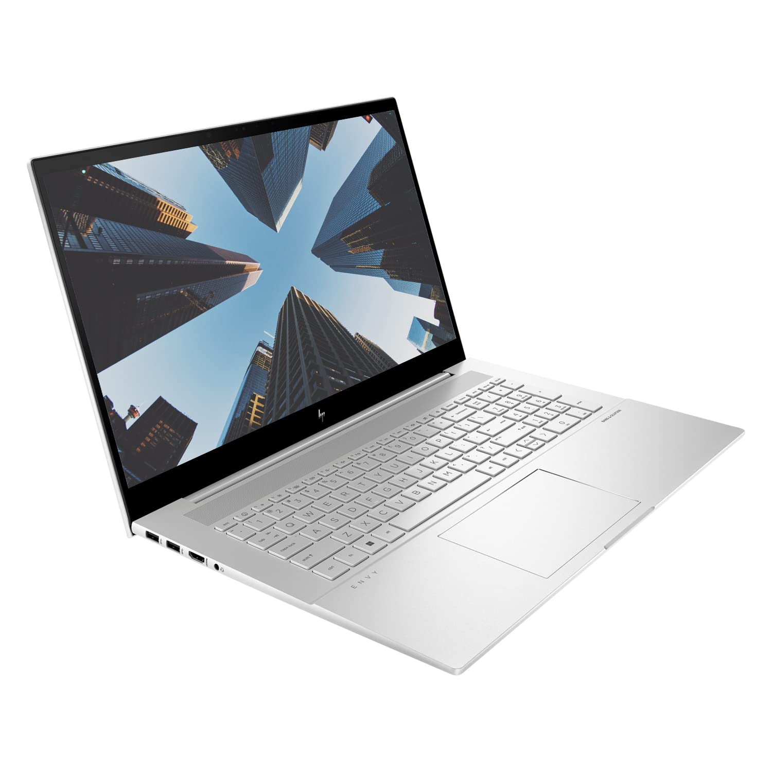 HP Envy Business Laptop, 17.3" FHD Touchscreen, 12th Gen Intel Core i7-1260P Processor, 64GB RAM, 2TB SSD, IR Camera, Backlit Keyboard, Wi-Fi 6, Windows 11 Pro, Silver