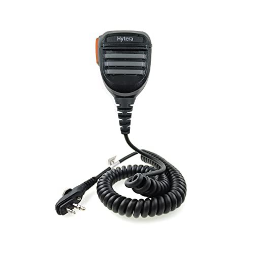 ANYSECU HYT SM26M1 IP54 Microphone Portable Speaker for Hytera TC-600 TC-610 TC-620 TC-700 TC-580 TC-518 TC-618 BD500 TD500 TD560 PD530 Two Way Radio