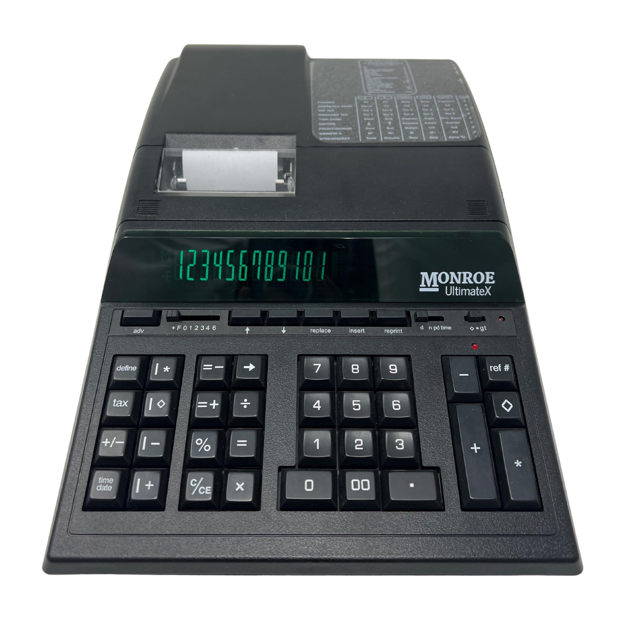 Monroe UltimateX Executive Printing Calculator with Edit and Reprint Capabilities