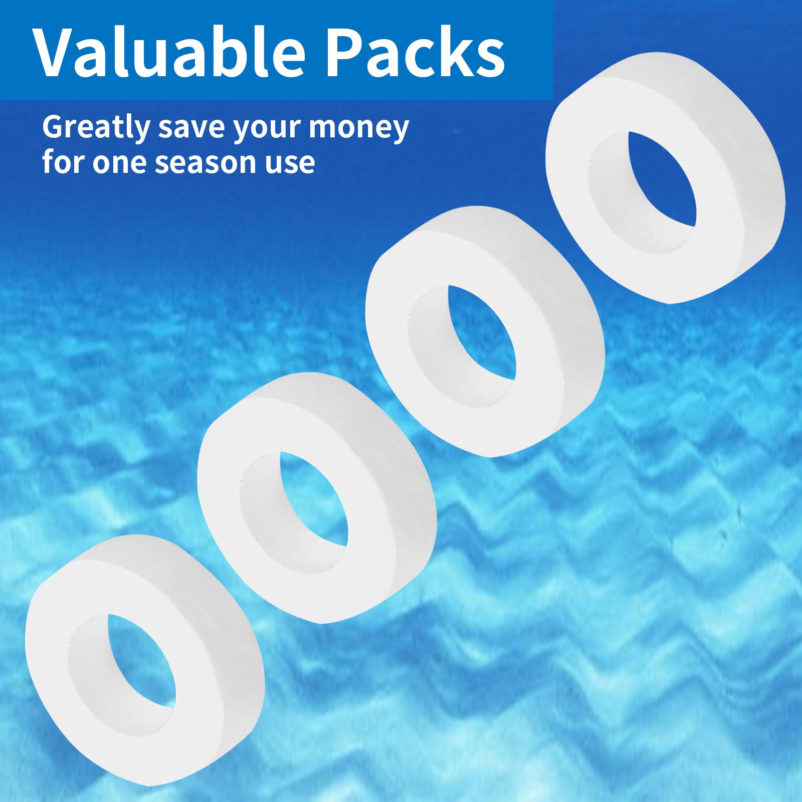 SUNRRA Durable Climbing Ring Replacement for Dolphin Nautilus CC Plus Robotic Pool Vacuum Cleaner, M200/M400/M500/DX3/DX4/DX6 More, Part # 6101611-R4, Replace Dolphin Nautilus CC Plus Parts, 4 Packs