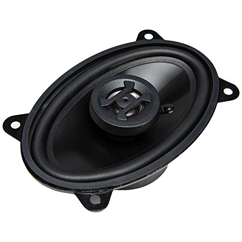 Hifonics ZS46CX Zeus Coaxial Car Speakers (Black, Pair) β 4x6 Inch Coaxial Speakers, 200 Watt, 2-Way Car Audio, Passive Crossover, Sound System (Grills Not Included)