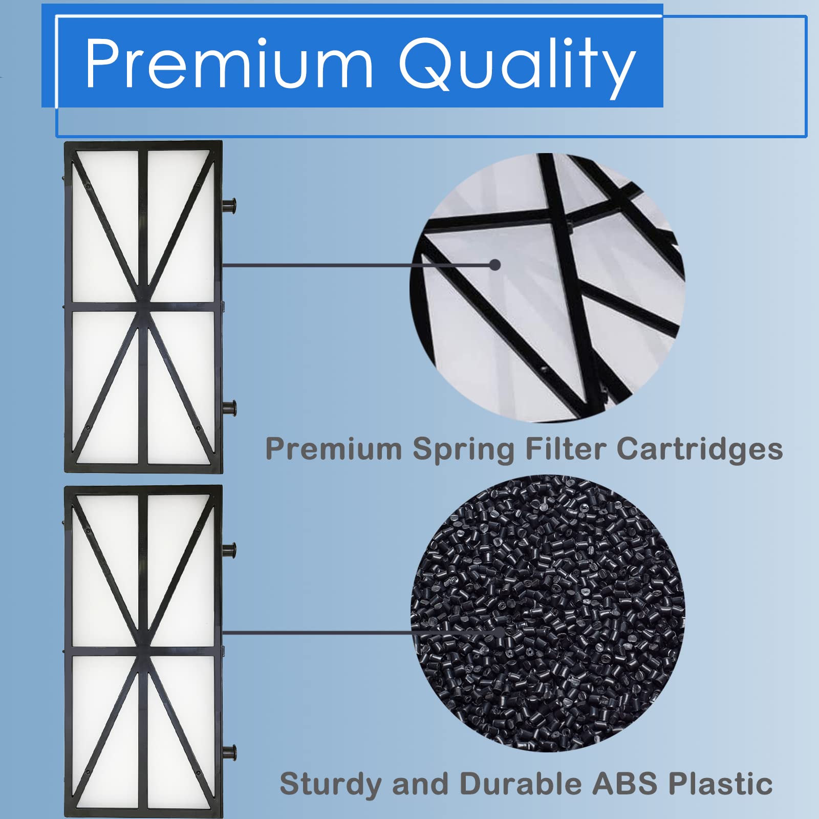 9991408-R4 Pool Filter Replacement Parts Compatible with Dolphin Robotic Pool Cleaners DX6, Triton, Edge, Wave 75, Deluxe 5, Prowler 830, DX5+S, Deluxe 5, Deluxe 4 Part Number: 9991408-R4 4 Pack