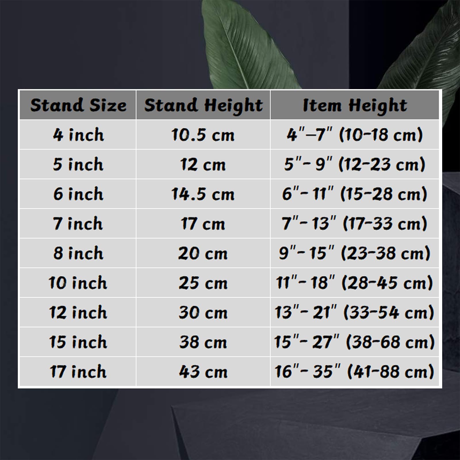 (4 Pack) Iron Display Stand, Black Iron Easel Plate Display Photo Holder Stand, Displays Picture Frames, Decorative Plates, Tablets and Art 4 Inch