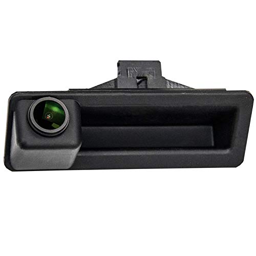 HD 1280x720p Rear Reversing Backup Camera Rearview License Plate Camera Night Vision Ip68 Waterproof Compatible for X5 X1 E39 E53 E82 E88 E84 E90 E91 E92 E93 E60 E61 E70 E71 E72 2002-2011