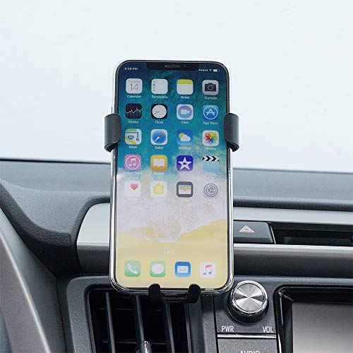 BeHave Autos Universal Car Phone Holder Fit for Toyota RAV4 2013 2014 2015 2016 2017 2018 Air Vent Phone Mount Adjustable, Car Phone Cradle Fit for iPhone Samsung 4-7 Inches Smartphone