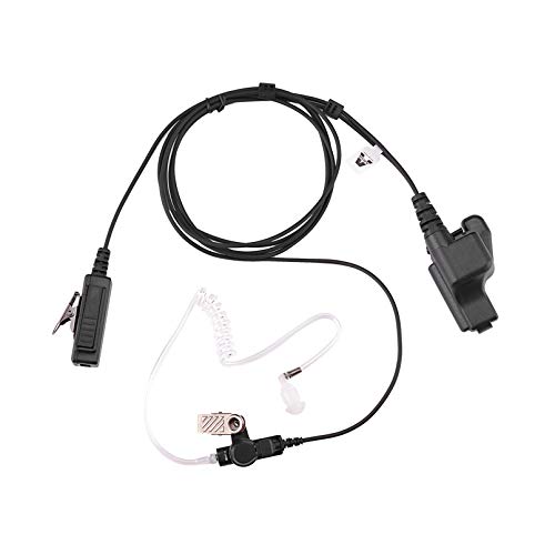 AIRSN XTS2500 Earpiece for Motorola Radio XTS5000 XTS3000 Walkie Talkie with Acoustic Tube and Mic&PTT Surveillance Headset