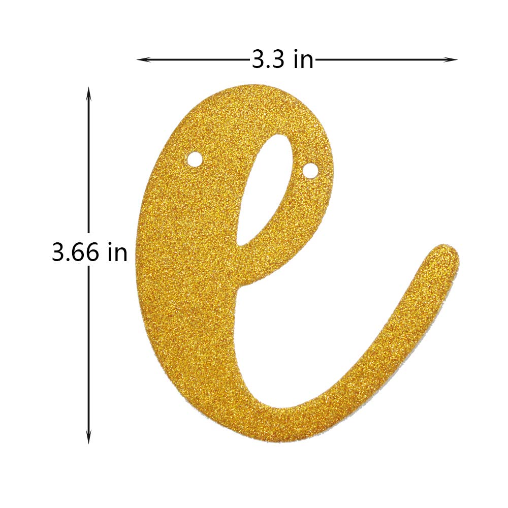 Forever Young Banner, Gold Sign Garlands for Men/Women's Birthday Party Supplies Decorations