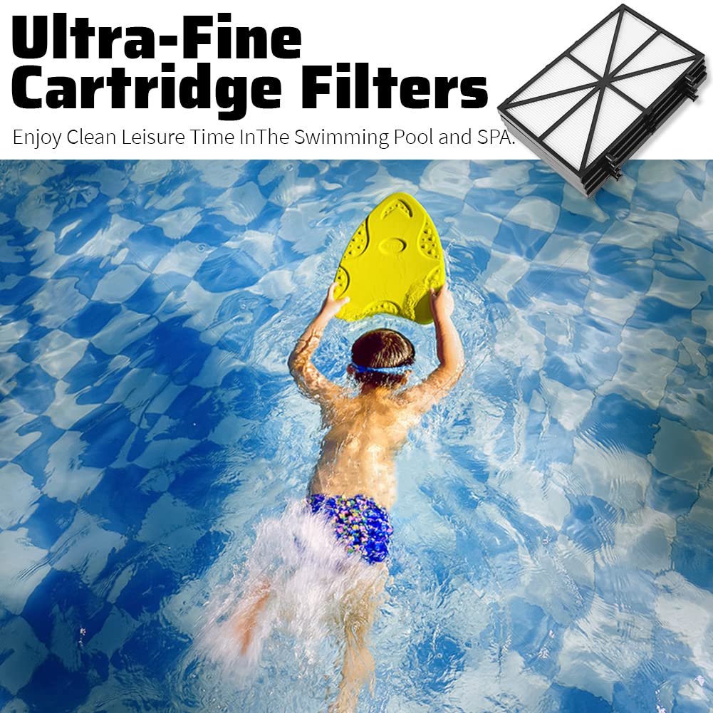 Premium Ultra Fine Cartridge Filter Replacement for Dolphin Nautilus CC Plus, M200/M400/M500 - Robotic Pool Cleaner Parts - Replaces Part 9991432-R4-4 Pack - Efficient Filter Replacement