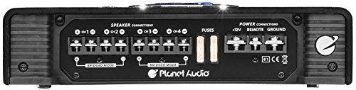 Planet Audio AC1600.4 1600W 4 Channel Car Amplifier Power Amp+Remote AC16004