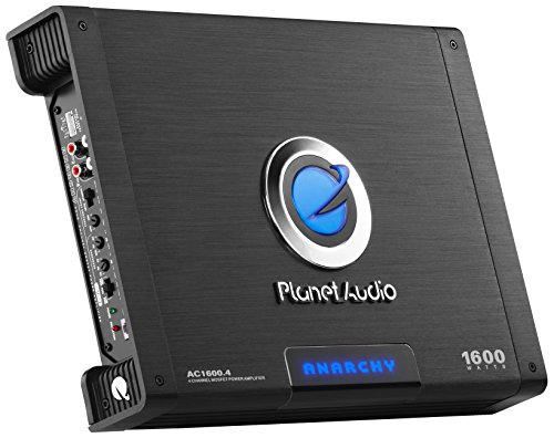 Planet Audio AC1600.4 1600W 4 Channel Car Amplifier Power Amp+Remote AC16004