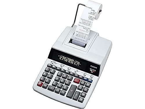 Canon MP41DHIII Printing Calculator 14-Digit 9-Inch x14-Inch x3-1/4-Inch Gray