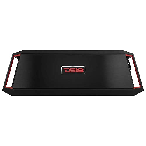 DS18 GEN-X2000.4 Car Audio Amplifier 4-Channel Class A/B 2000 Watts Max Multichannel Amp - Bass Remote Knob Included - Lightweight Design - High Efficiency Rate