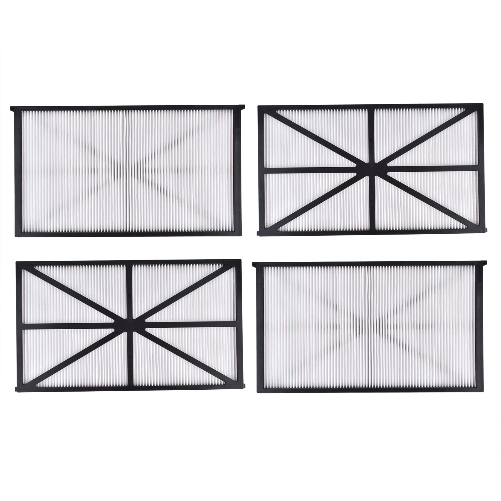 4 Pack RCX70101 Filter Cartridge Refill Kit fit for Hayward Tiger Shark Pool Vacuum Cleaners Maytronics