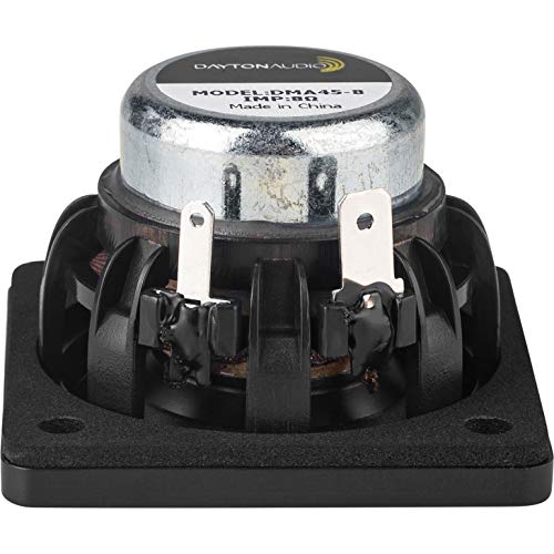 Dayton Audio DMA45-8 1-1/2" Dual Magnet Aluminum Cone Full-Range Driver 8 Ohm