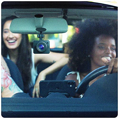 Nexar Beam GPS Dash Cam | HD Front Dash Cam | 2022 Model | 32 GB SD Card Included | Unlimited Cloud Storage | Parking Mode | WiFi
