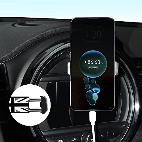 Hesanzol Car Phone Holder for Mini Cooper S Jcw One F54 F55 F56 F57 F60, Fit for 2014-2020 Mini Cooper Central Control Screen