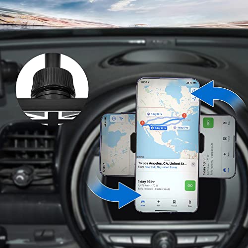 Hesanzol Car Phone Holder for Mini Cooper S Jcw One F54 F55 F56 F57 F60, Fit for 2014-2020 Mini Cooper Central Control Screen