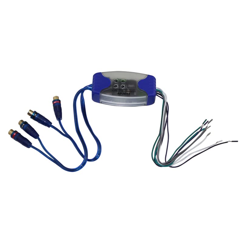 YONGJIANGXIA Four Channel Ground Loop Isolator Audio Curciut Noise Filter 4 RCA AP3044