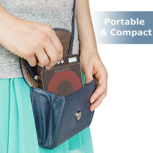 CD Player Portable,Portable CD Player with Built-in Speakers,Rechargeable CD Player for Car with FM Transmitter,Walkman CD Player with Dual Headphones Jack for Kids Elderly,Anti- Shock Protection