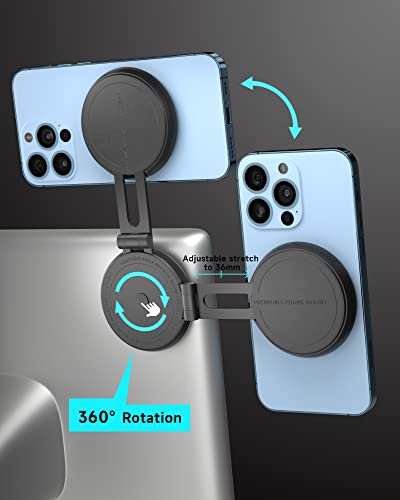 Magnetic Wireless Car Charger Mount, Magnetic Tesla Phone Mount Car Mount for Tesla Model 3 Model Y Fast Charging Wireless Charger Phone Mount for iPhone 14/13/12 Tesla Model 3 Y Accessories