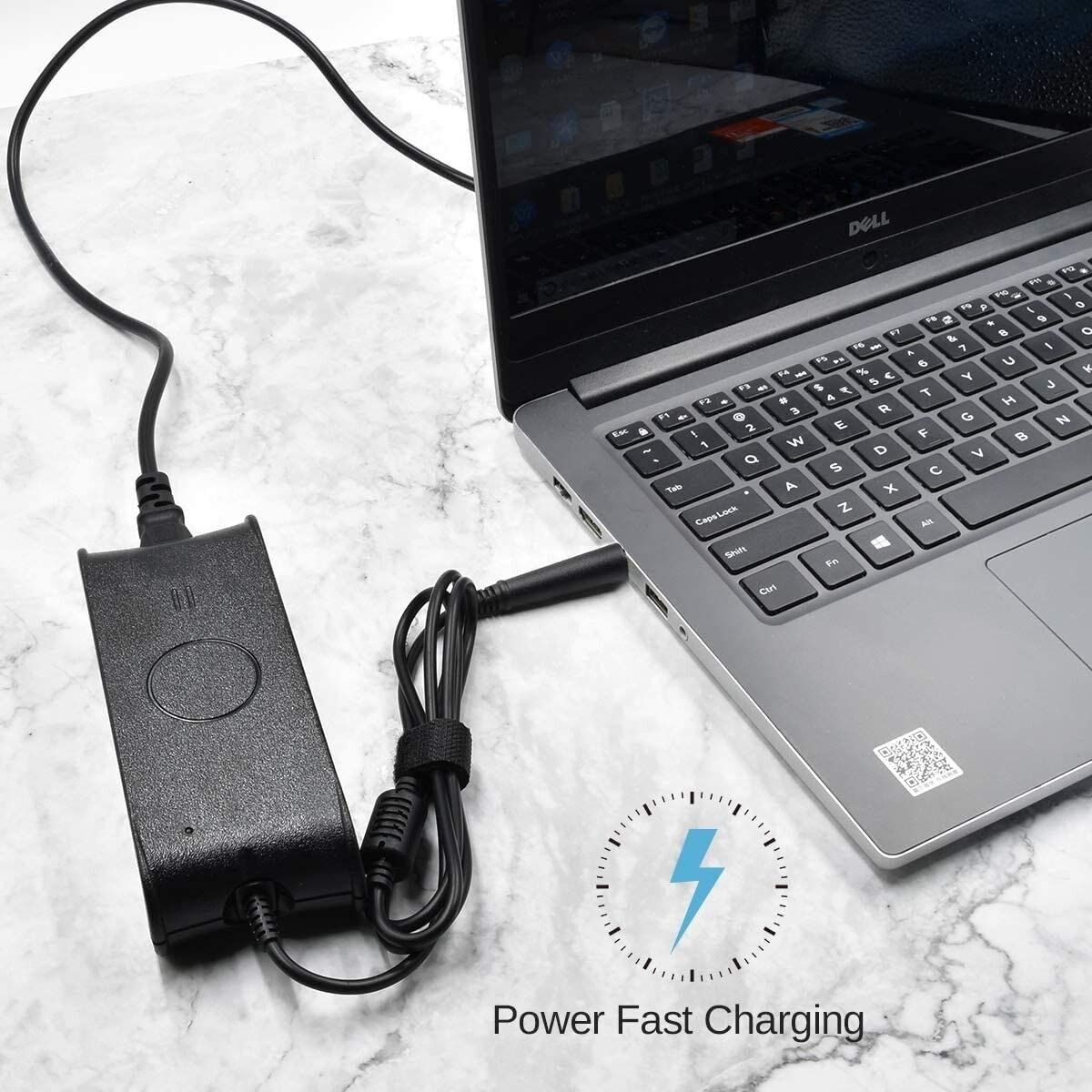 65W Laptop Charger Fit for Dell Latitude Series E5440 E5420 E5470 5480 7480 E6540 E7450 E6410 E6420 E6440 E6430 7390 7490 7290 5490 5590 5290 Laptop AC Power Cord Adapter Supply