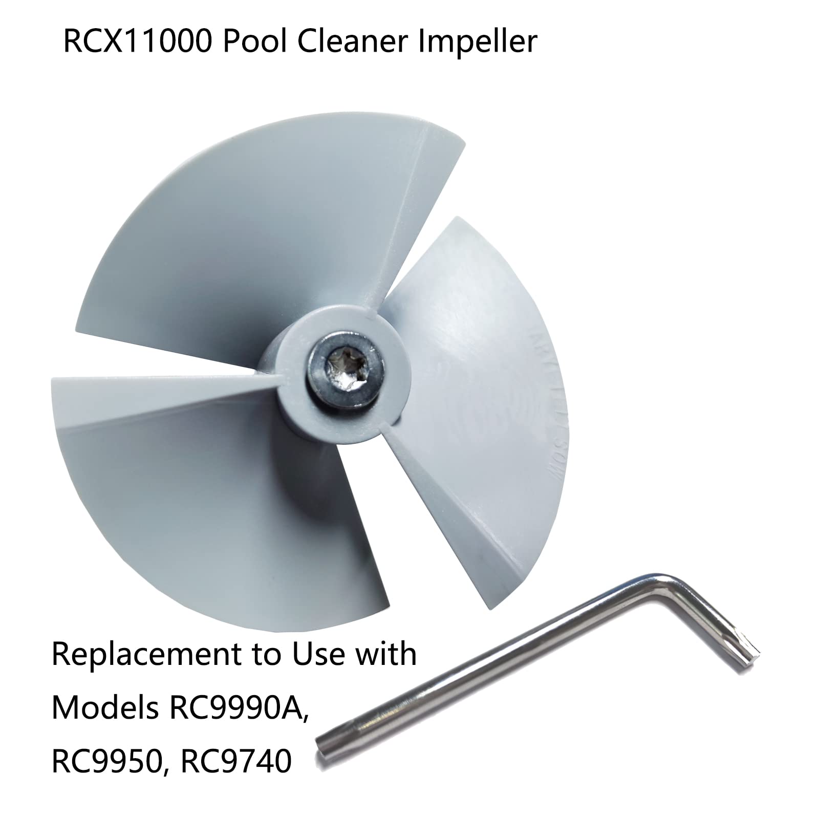 ARYEIELLSOW RCX11000 Pool Cleaner Impeller Replacement to Use with Models RC9990A, RC9950, RC9740