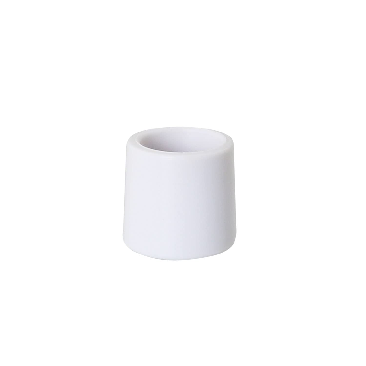 Door Stop Bumper Tips DGBRSM 8pcs White 0.4 Inch Door Rubber Stop Bumper Replacement Stopper Tips Caps Protect Doors & Wall Household Door Stopper Tips Caps