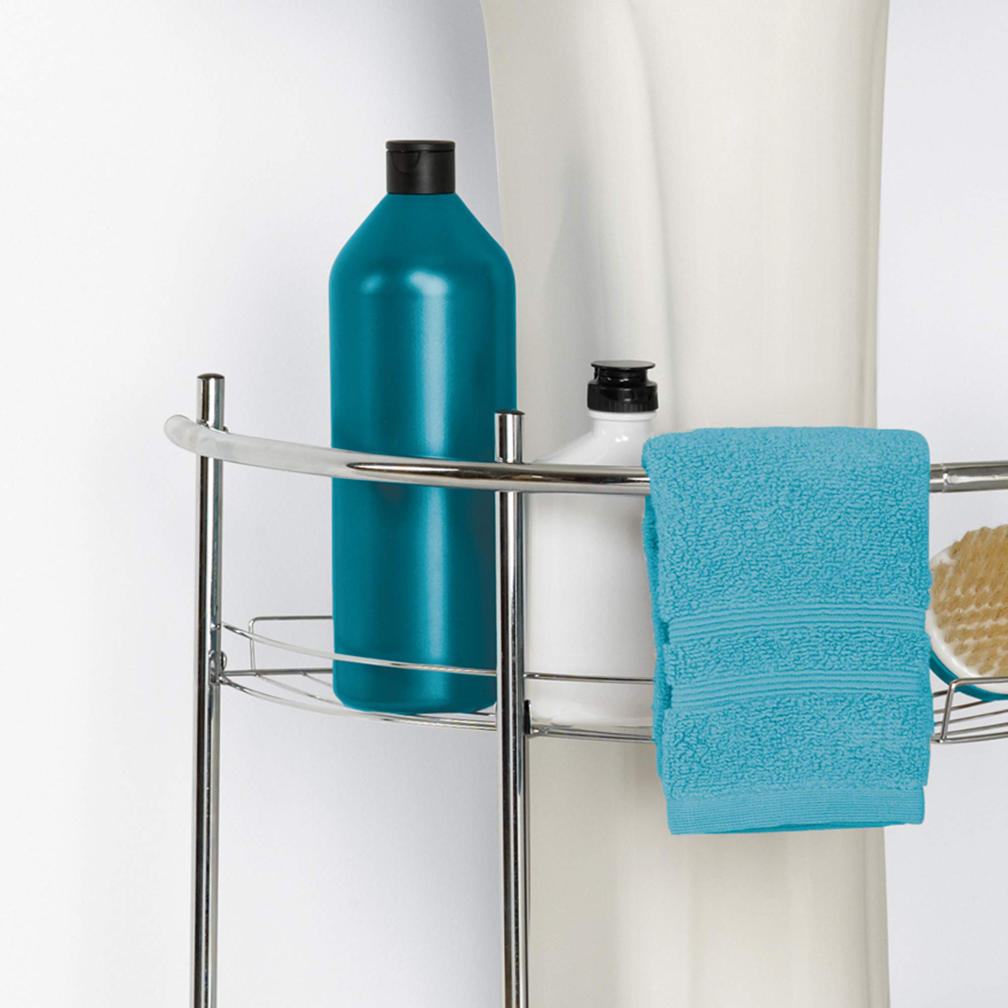 Zenna Home 2928SS Sink Shelf, Chrome