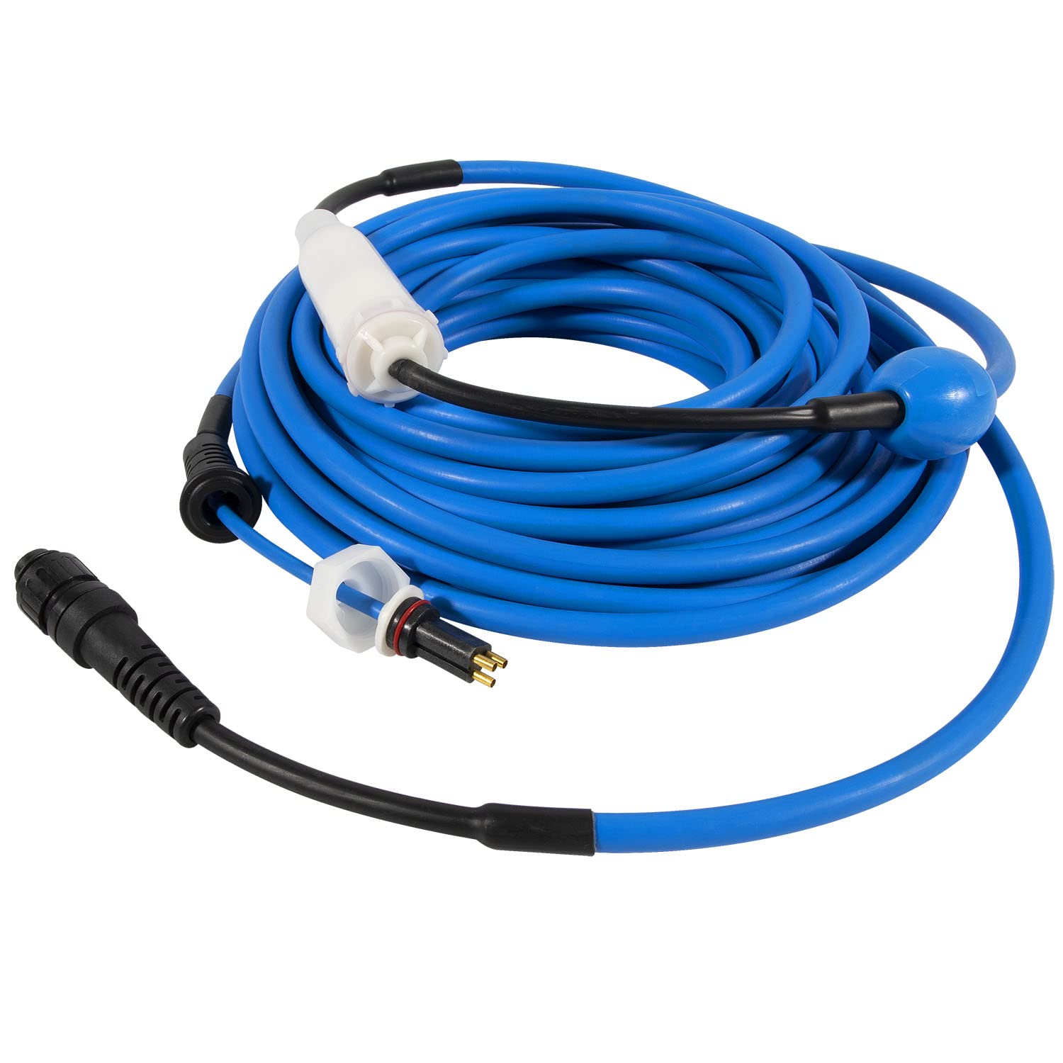 9995873 DIY Cable 3 Wire Assy w/Swivel, Pool Cleaner Parts Replacement 3 Pin Swivel Cord Fit for Dolphin Supreme M4 M5 C3 M400 M500, Oasis Z5, Triton Plus, Wave 65, With Remote Control or Bluetooth