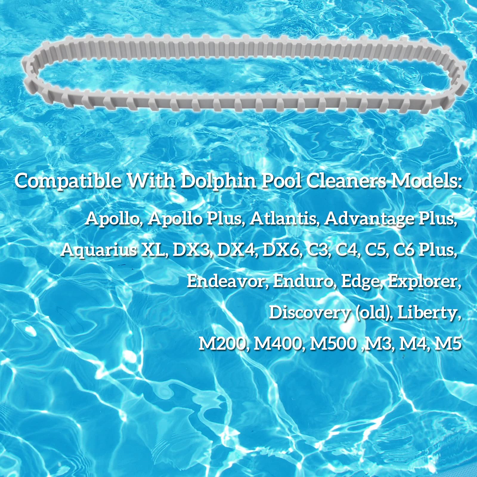 Tracks Parts Replacement for Dolphin Premier, Oasis,Nautilus Pool Cleaner 9985006-R2 Part Number 2 Pack
