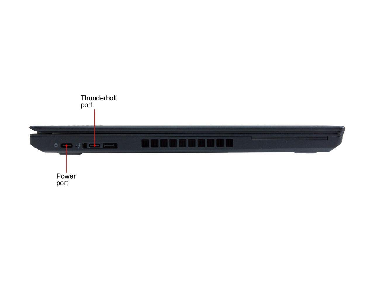 Lenovo ThinkPad T480 14 HD Laptop - Intel Core i5-8350U, 16GB RAM, 256GB SSD, Webcam, Windows 10 Pro (Renewed)